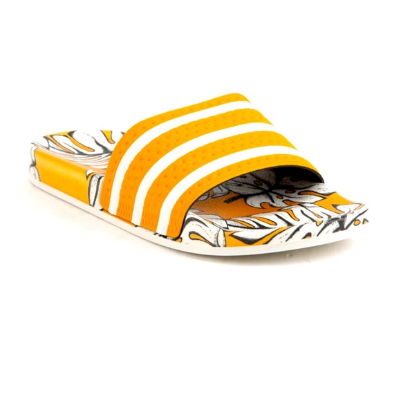adidas | Shoes | Adidas Adilette Womens Sandals Yellow | Poshmark